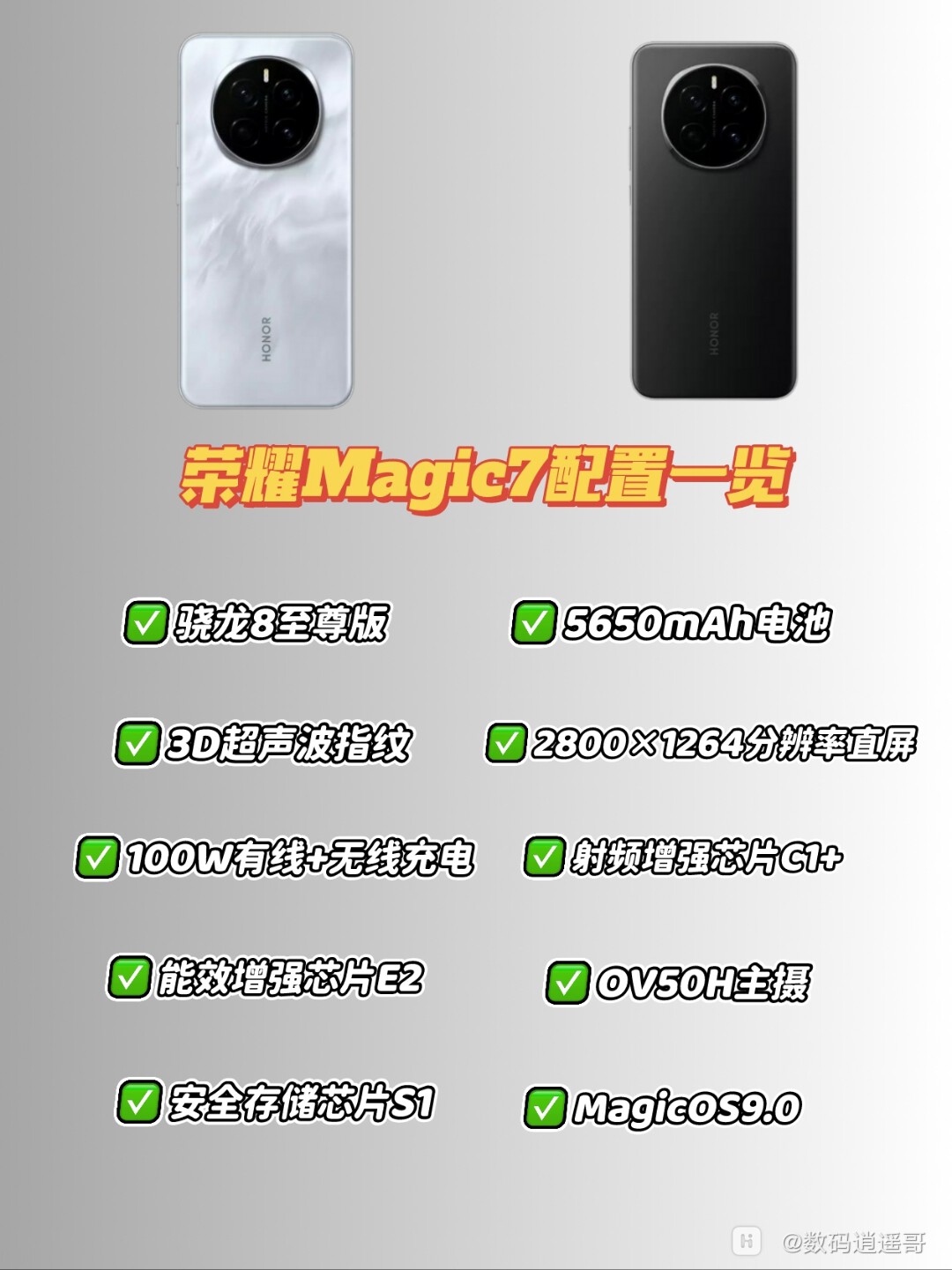 荣耀Magic7配置一览，卖多少合适？-荣耀俱乐部