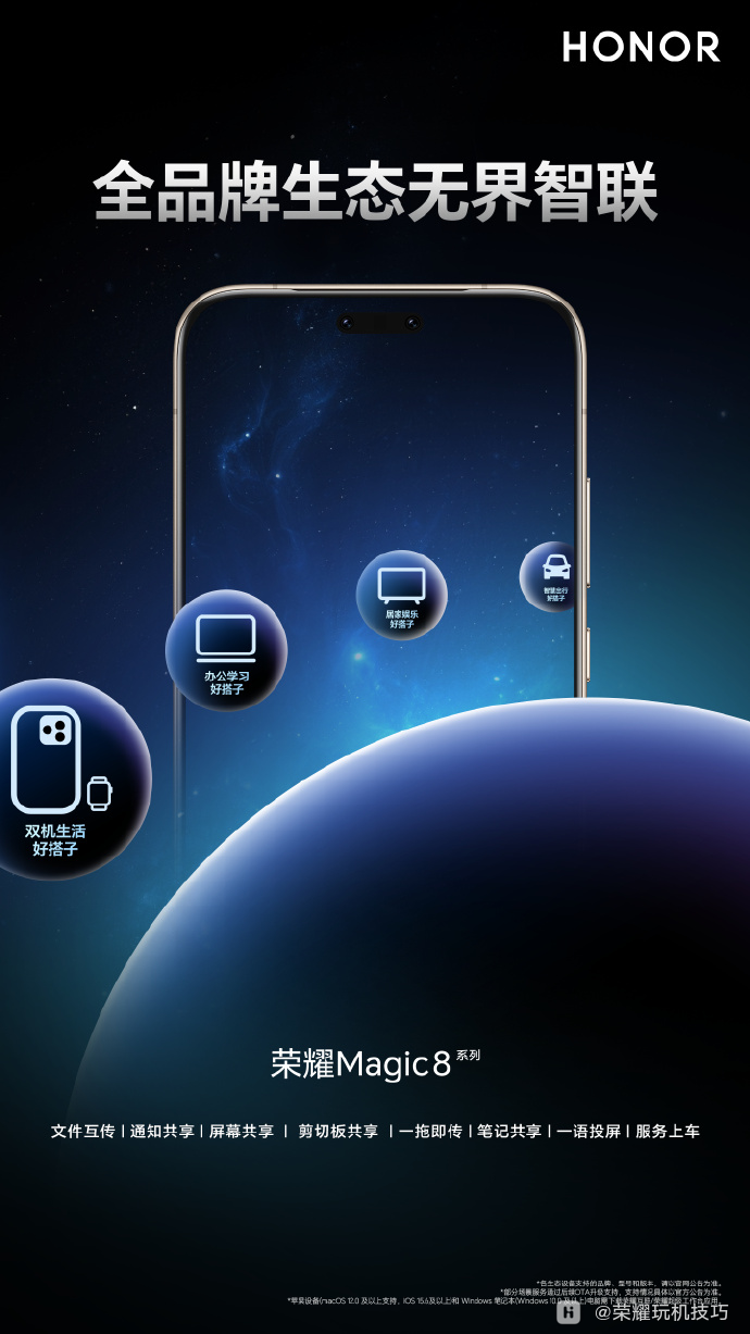 荣耀Magic8系列暨MagicOS10已发布，你更期待？-荣耀俱乐部